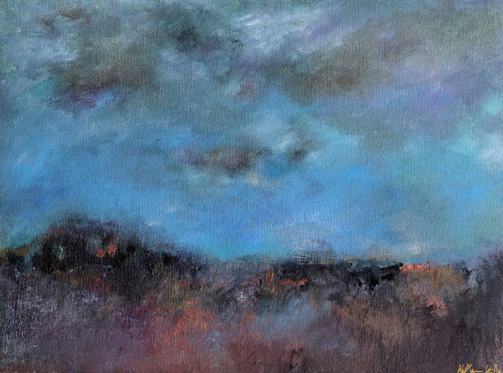 Placid Blue – Canvas